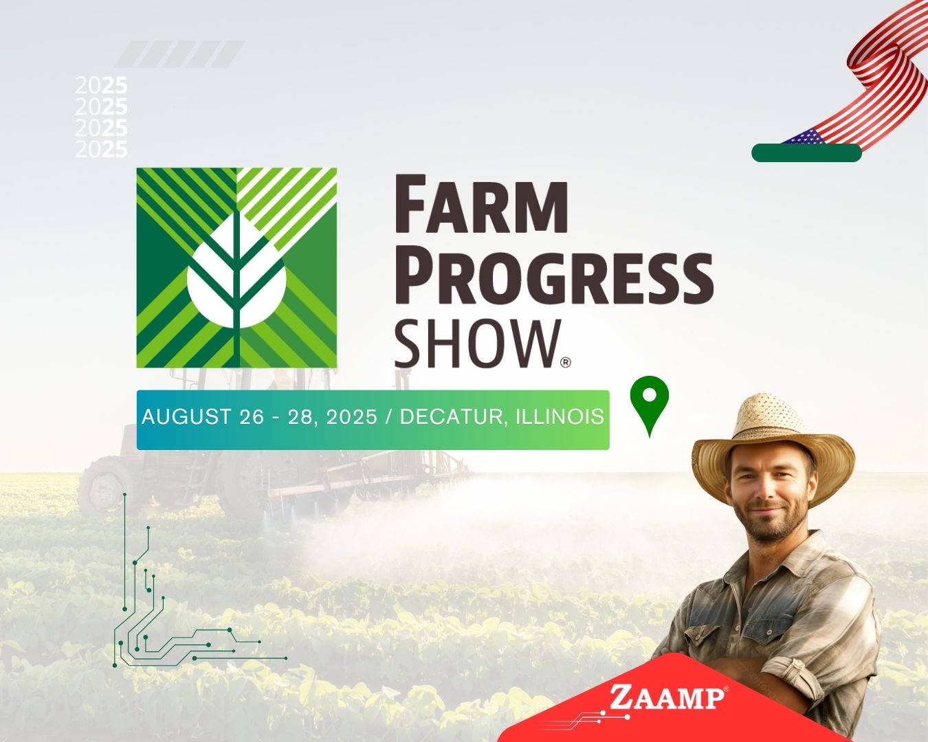 Farm Progress Show - August 26-28, 2025 - ZAAMP Tecnologia para ...